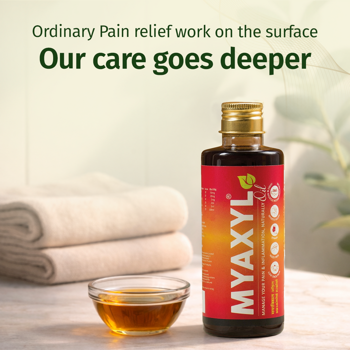 Myaxyl Pain Relief Oil | Dual Action Oil For Pain Relief